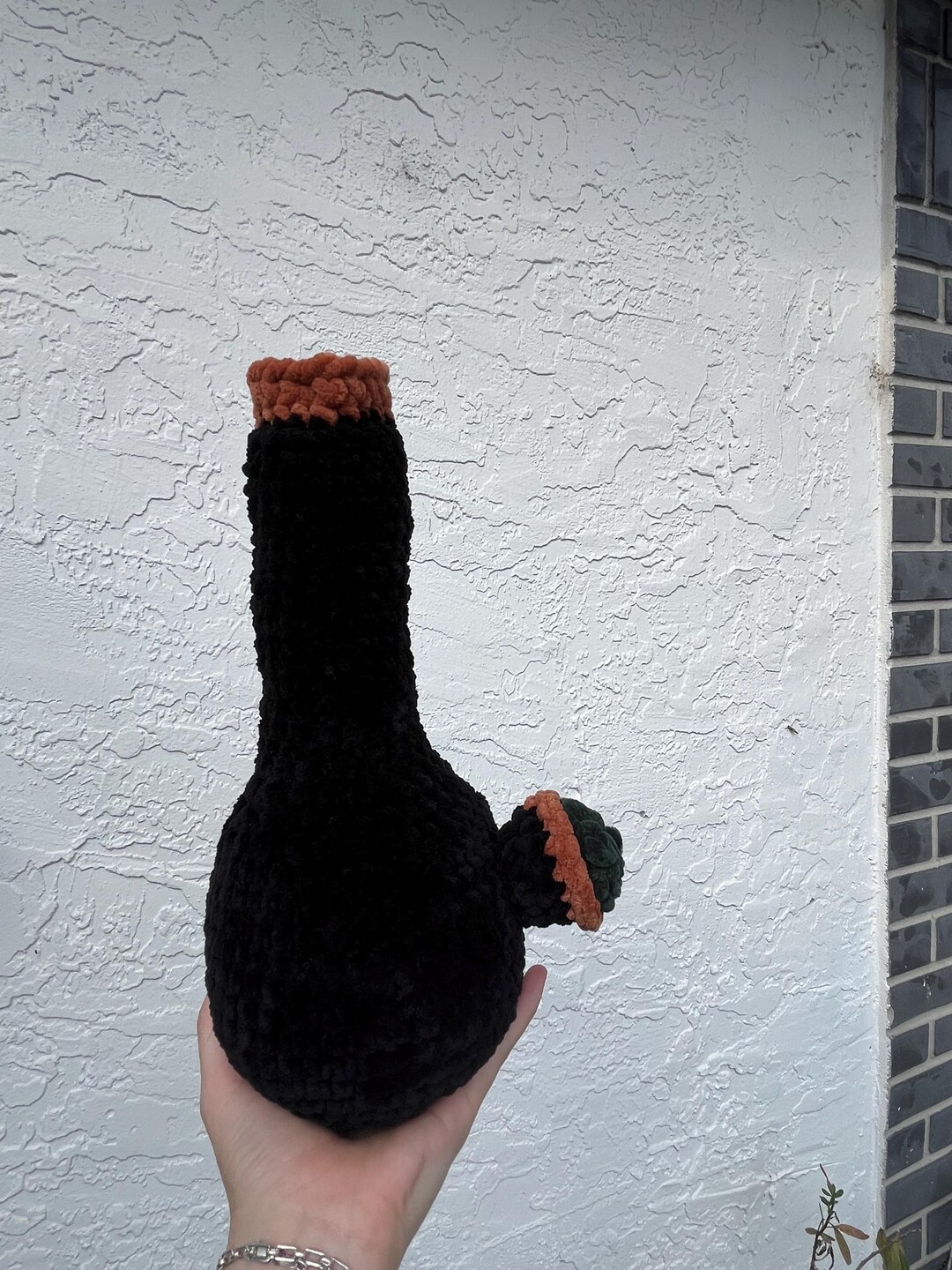 Handmade Crochet Amigurumi Bong, 420 Gift Idea, Crochet Bong, Gifts for ...