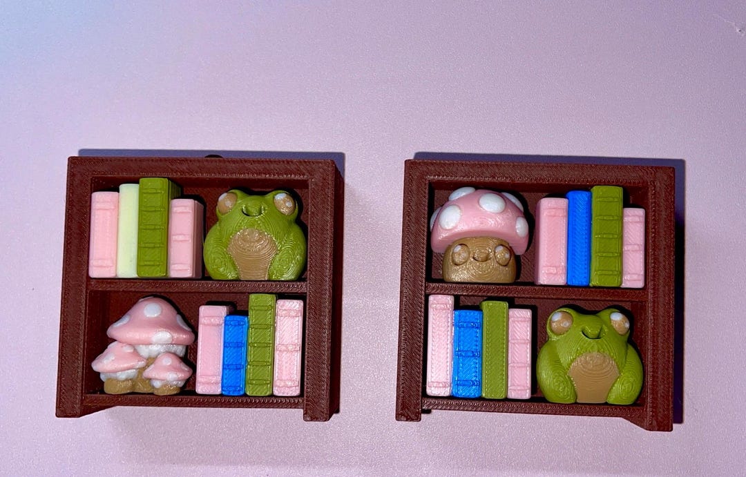 3D Printed Book Nook - Etsy