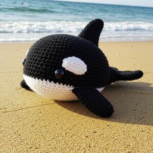 Amigurumi Orca Crochet Pattern, Cute Whale PDF Tutorial, DIY Ocean ...