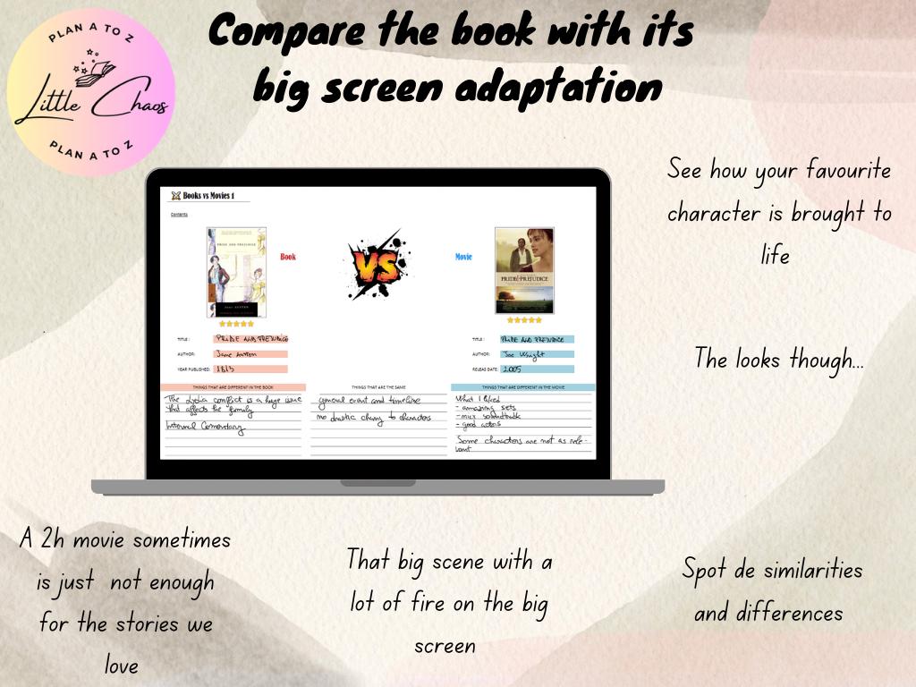 My Reading Journey | Onenote Reading Journal Template - Etsy