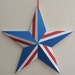 Patriotic Wood Star Wall Hanging USA America July 4thhand Painted - Etsy