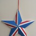 Patriotic Wood Star Wall Hanging USA America July 4thhand Painted - Etsy