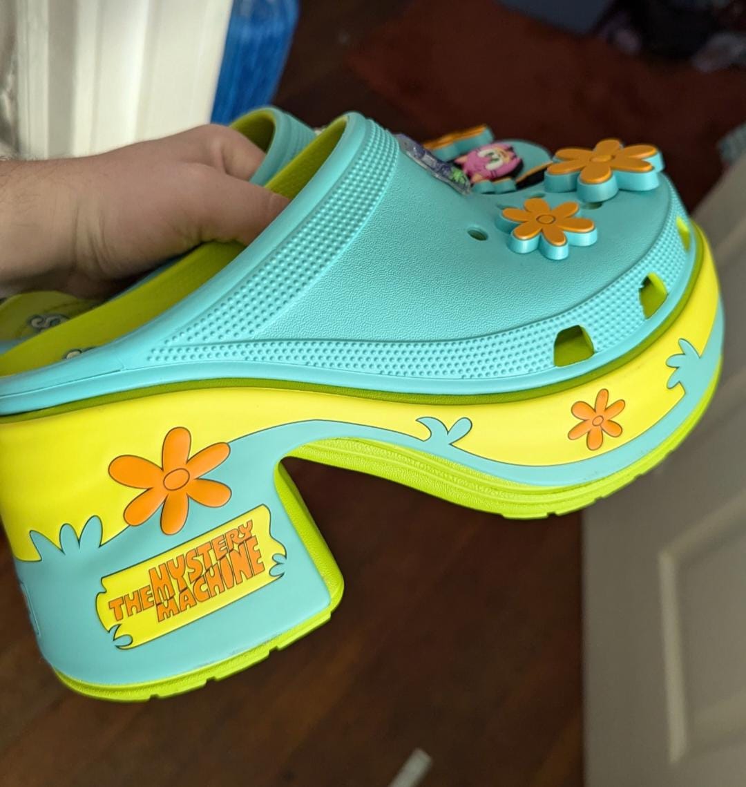 Scooby Doo Platform Crocs With Accessories - Etsy