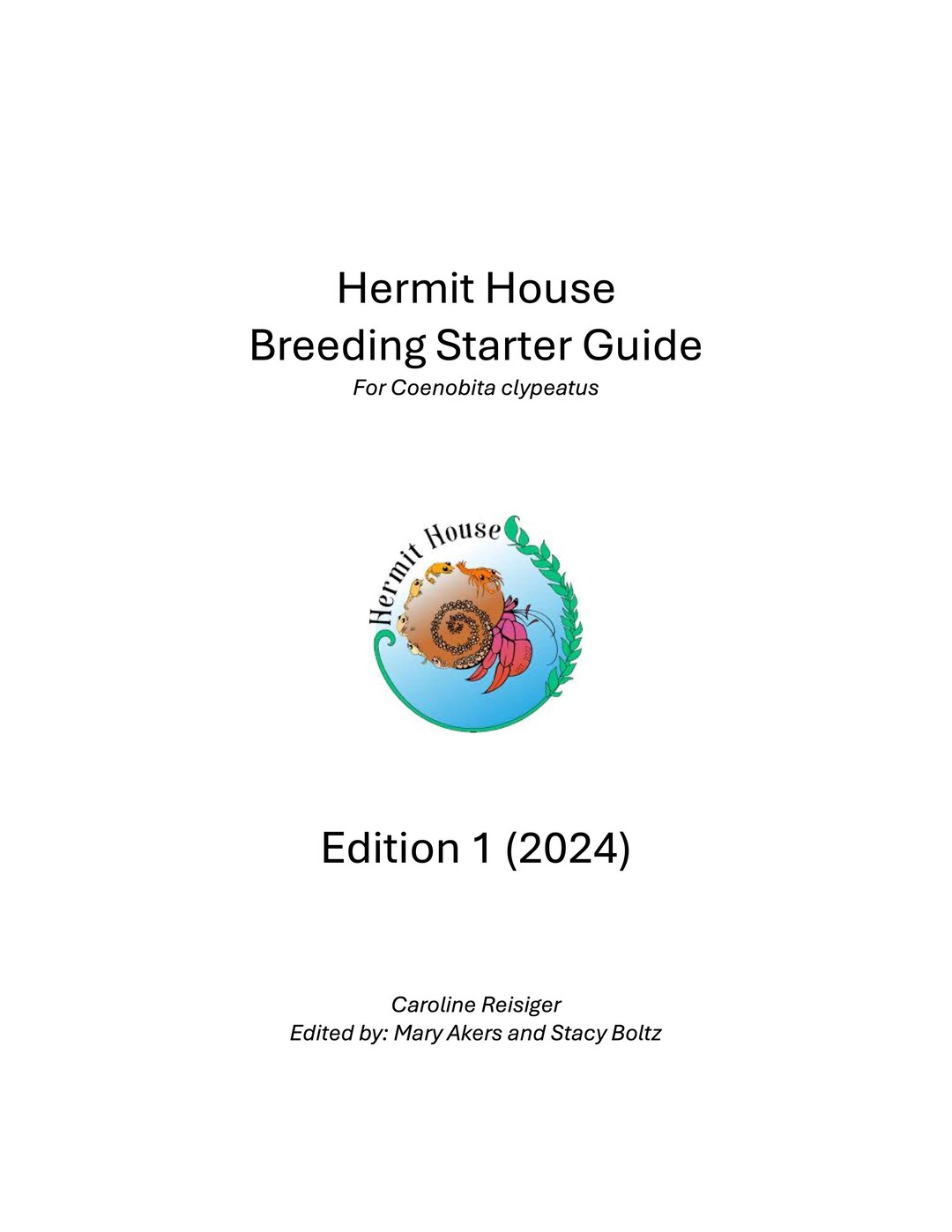 Hermit House Breeding Starter Guide - Etsy