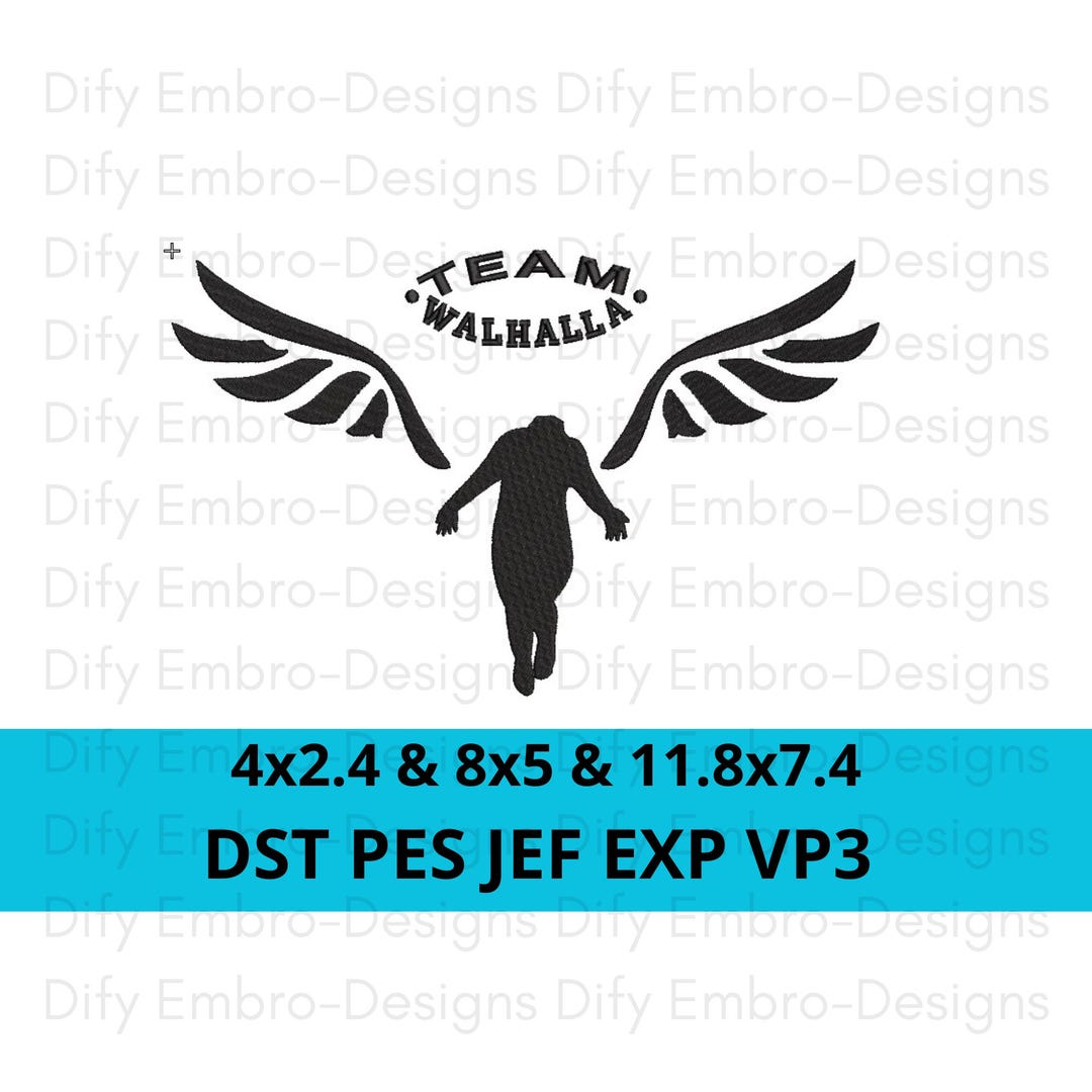 Viking-inspired Embroidery Design -embroidery File Anime -digital ...