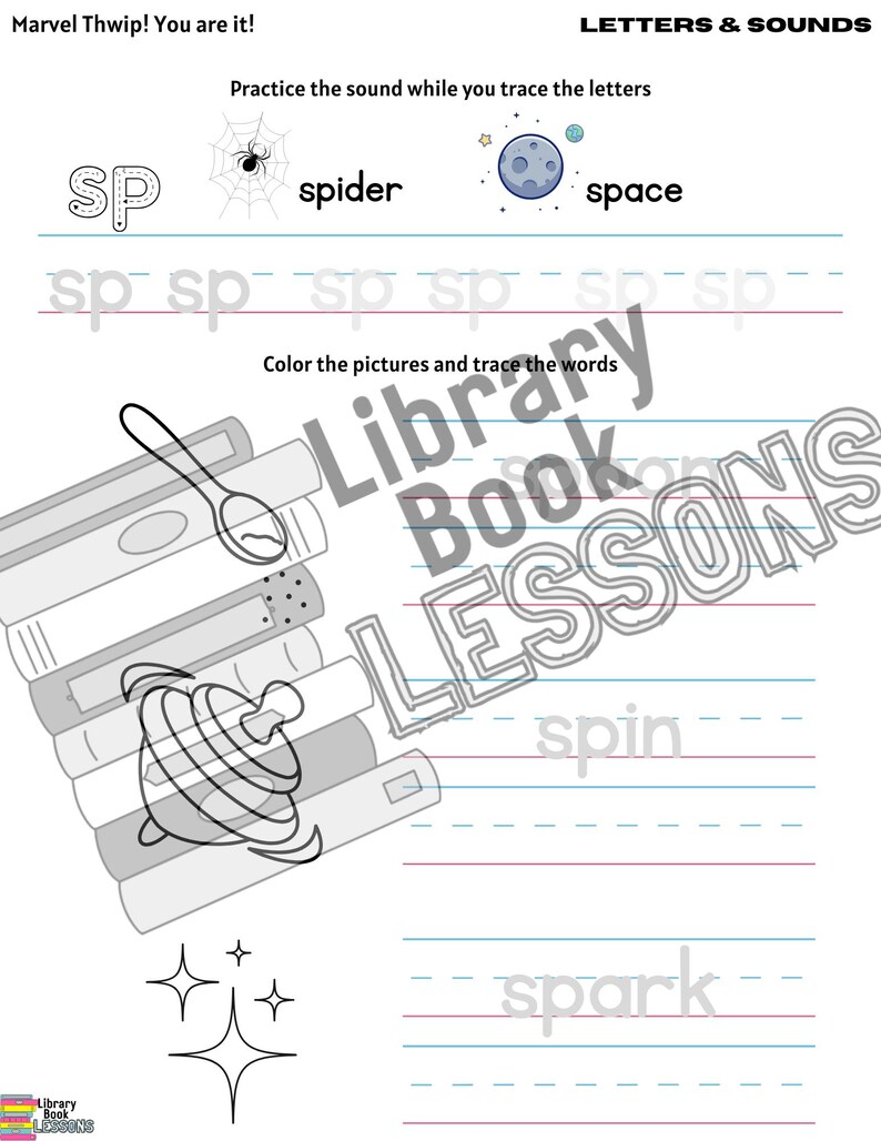 Toddler/preschool Lesson Plan Worksheet for Marvel Super Hero ...