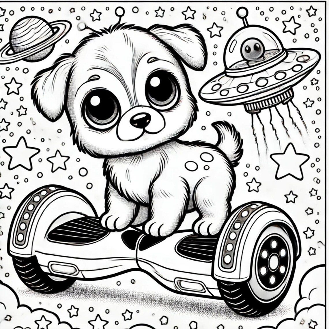 Doodle Pets Coloring Book: Cute and Quirky Animal Designs for ...