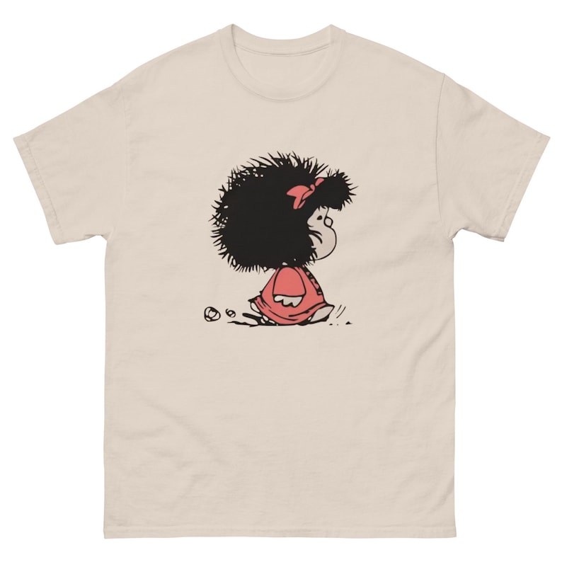 Mafalda Cute Cartoon Spanish T-shirt, Life Shirt for Women, Can Bring ...