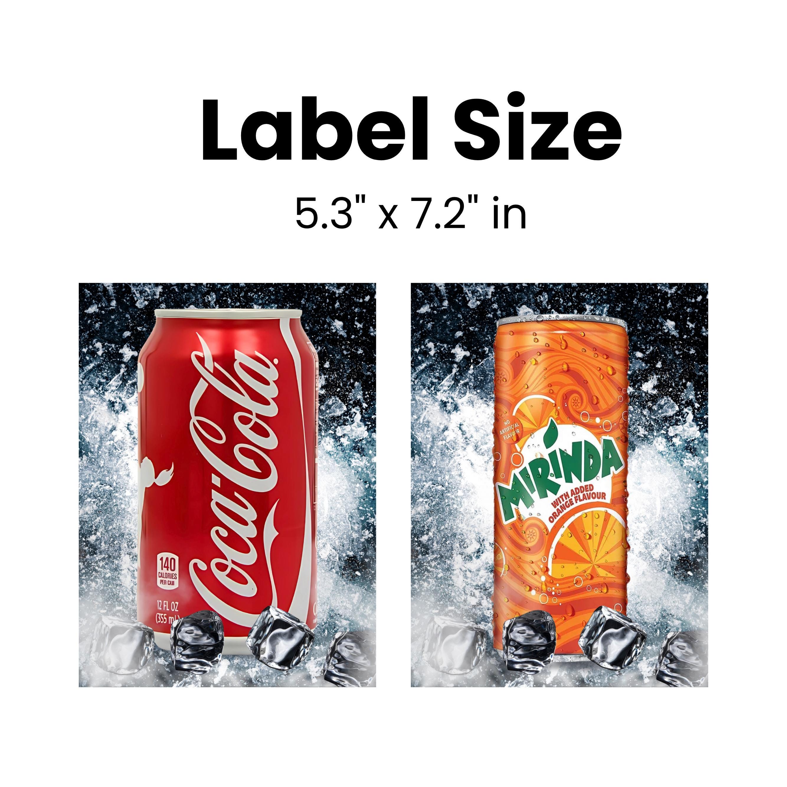 40 HVV Vending Machine Label, High Quality Labels, Soda Pop Label, Soft ...