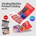 Editable Vending Machine Products Catalog, Vending Drinks Catalog ...