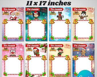 Jumbo Christmas Card Editable Template. Jumbo Cards, Christmas Jumbo ...