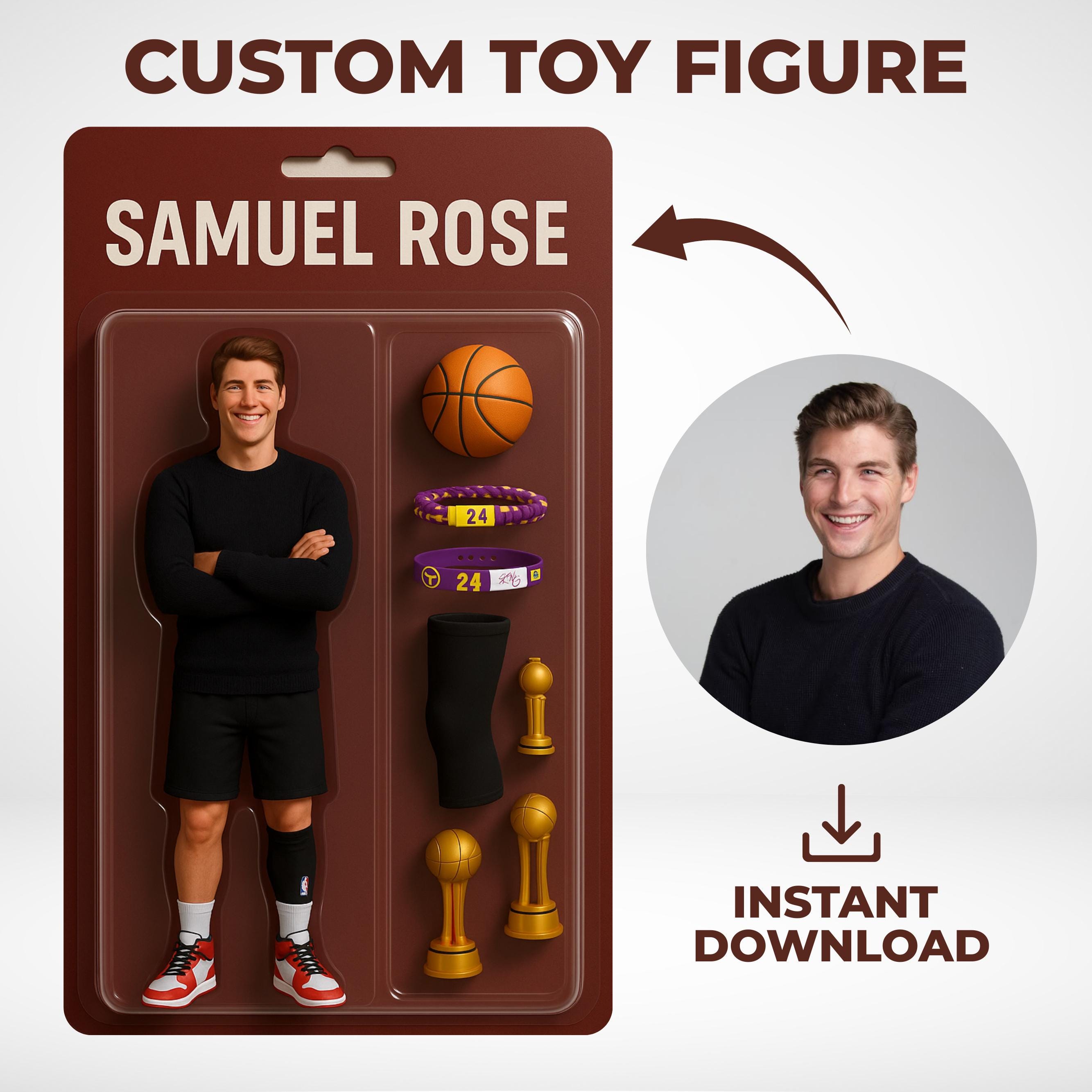 Custom Toy Figure Digital, Custom Action Figure, Personalized Action ...