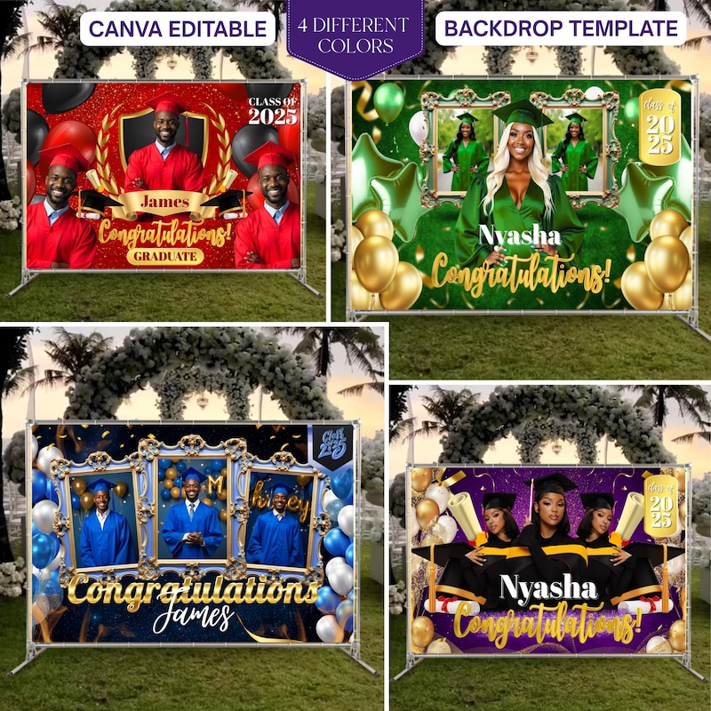 Graduation Backdrop - Etsy