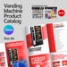 Editable Vending Machine Products Catalog, Vending Drinks Catalog ...