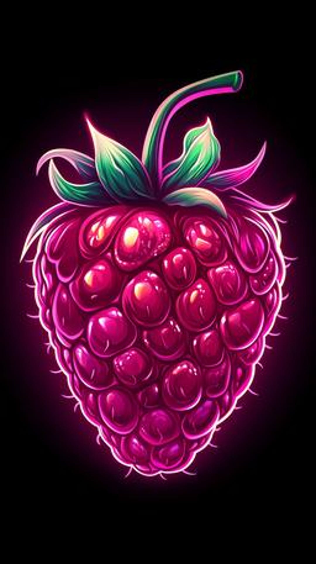 Neon Raspberry - Etsy