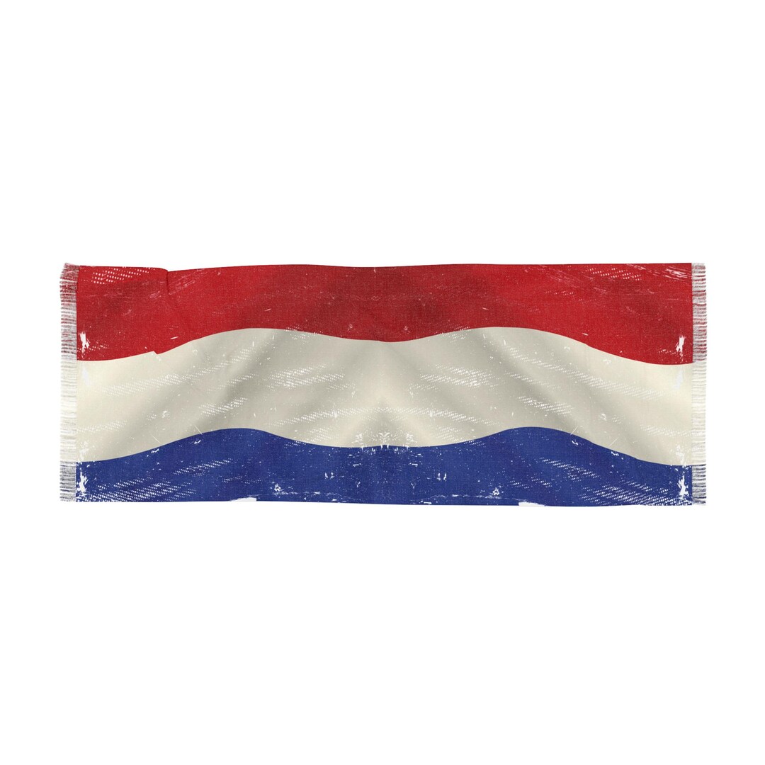 Netherlands - Dutch Flag Lightweight Scarf - Patriotic Fashion Wrap for ...