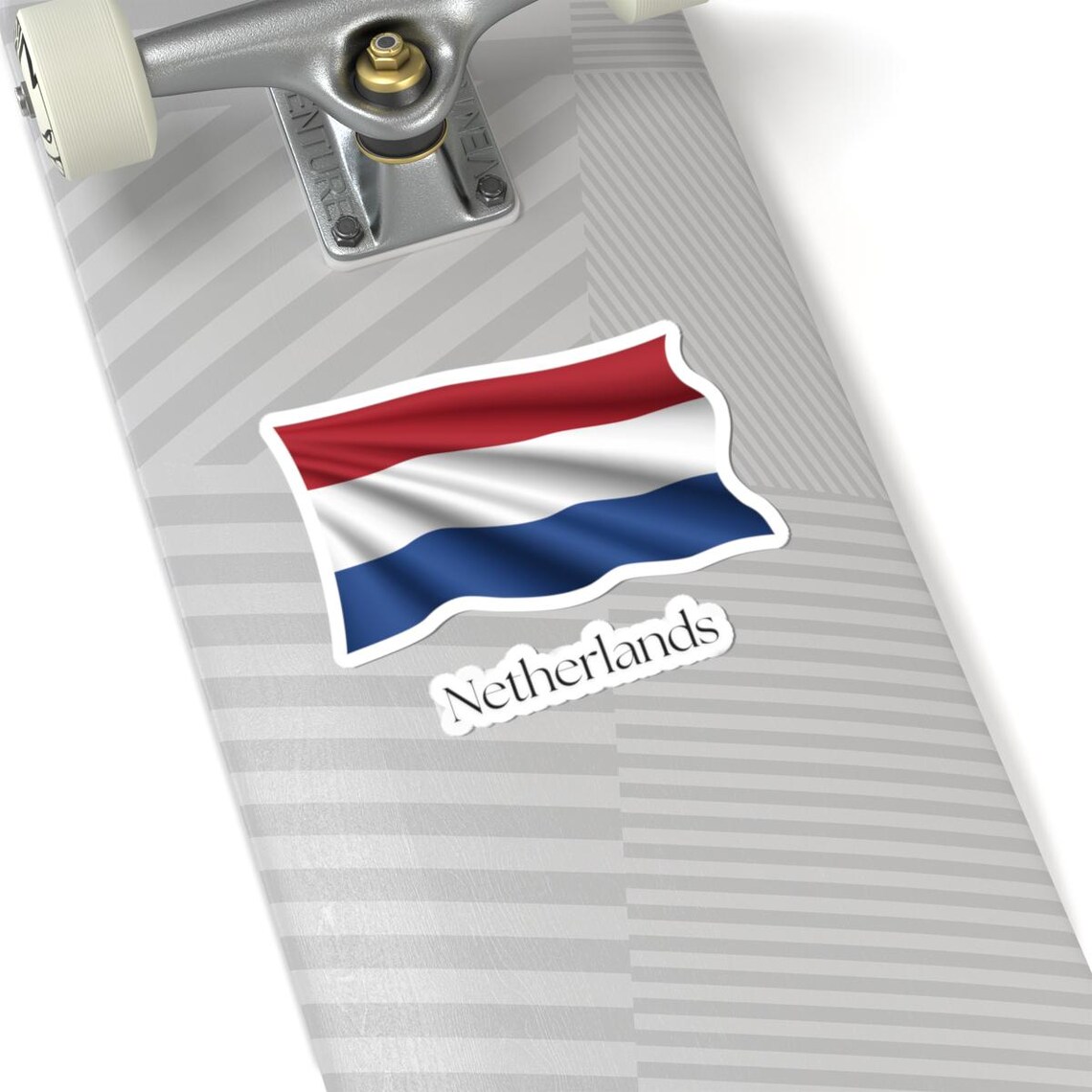 Netherlands Flag Kiss-cut Vinyl Stickers: Laptop, Water Bottle Decals ...