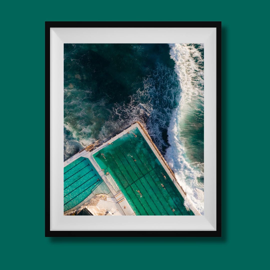 Bondi Icebergs Print, Bondi Beach Print, Bondi Wall Art, Sydney ...