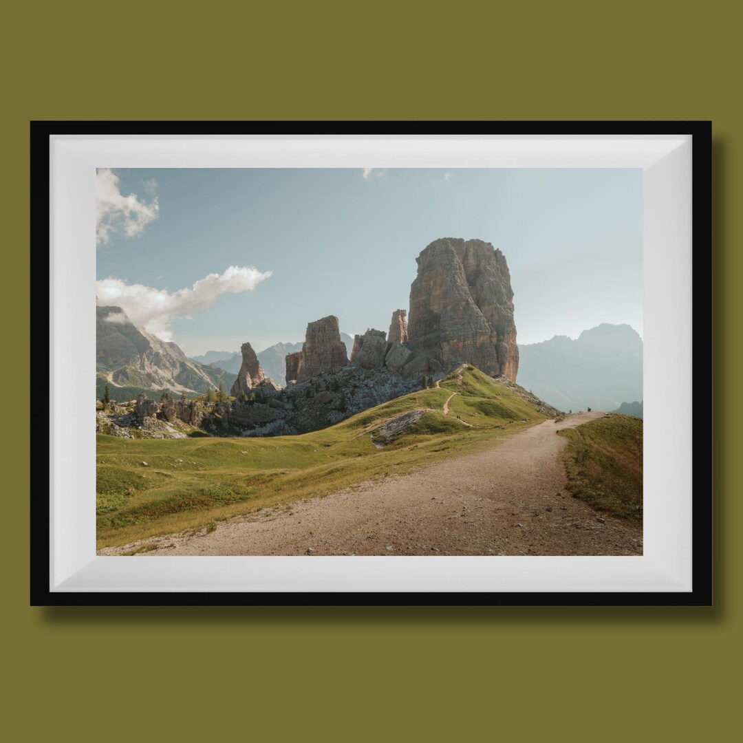 Dolomites Cinque Torri Photo Print, Dolomites Photography, Dolomites ...