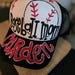 Handpainted Trucker Hats - Baseball / Softball - Customized Order ...