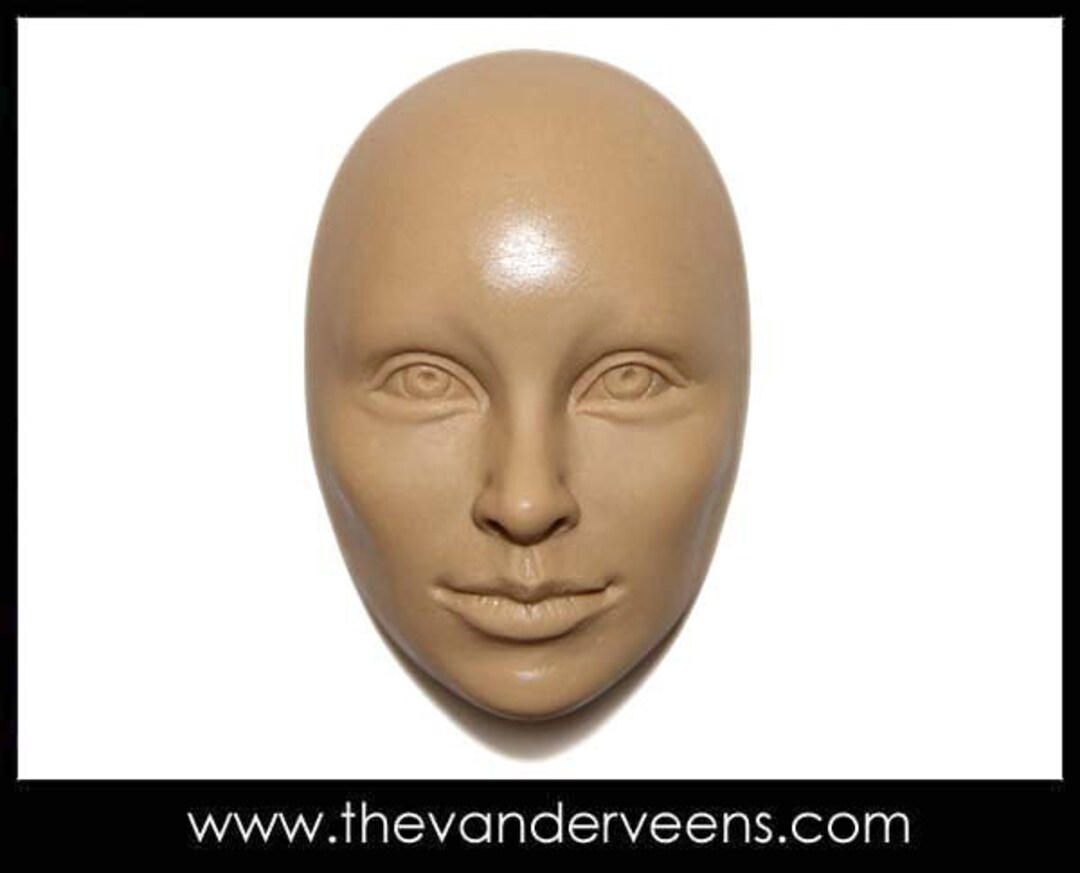 Mold No.99 (face- High Cheekbone-slim Face With Opend Eyes) by Veronica ...
