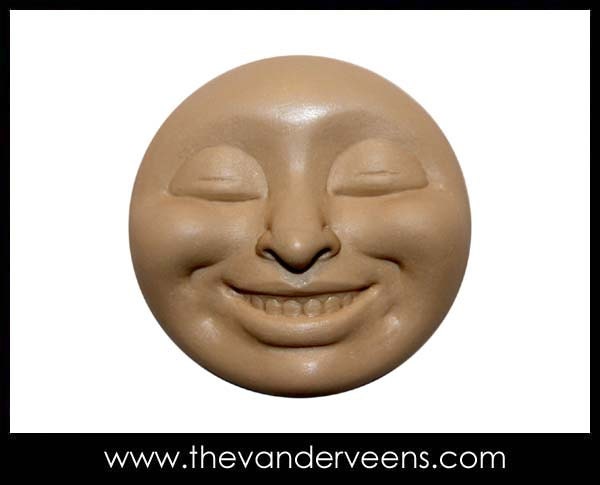 Mold No.171- Full Moon Face With LOL) by Veronica Jeong - Etsy