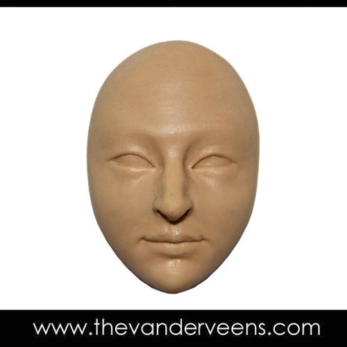 Clay by Veronica Mold No.209 Face Materials Craft Supplies & Tools etna ...