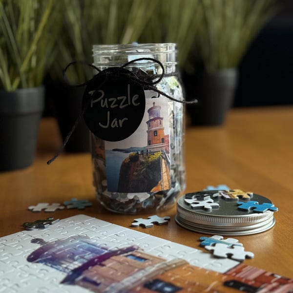 Lighthouse Puzzle - Etsy