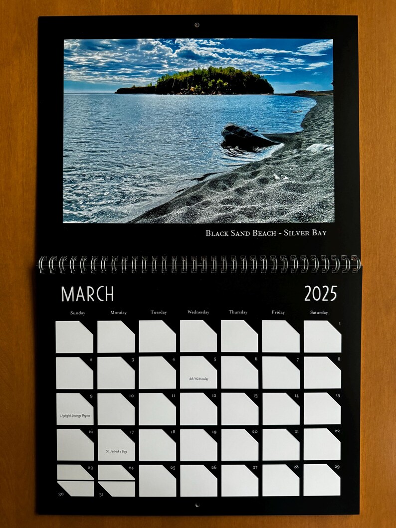 Minnesota North Shore 2025 Wall Calendar - Etsy