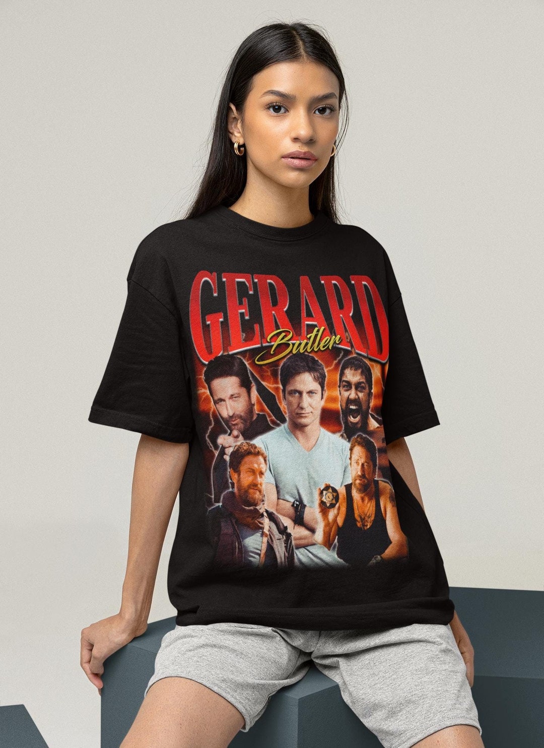 Gerard Butler Shirt ,gerard Butler Gift,gerard Butler T-shirt,gerard ...