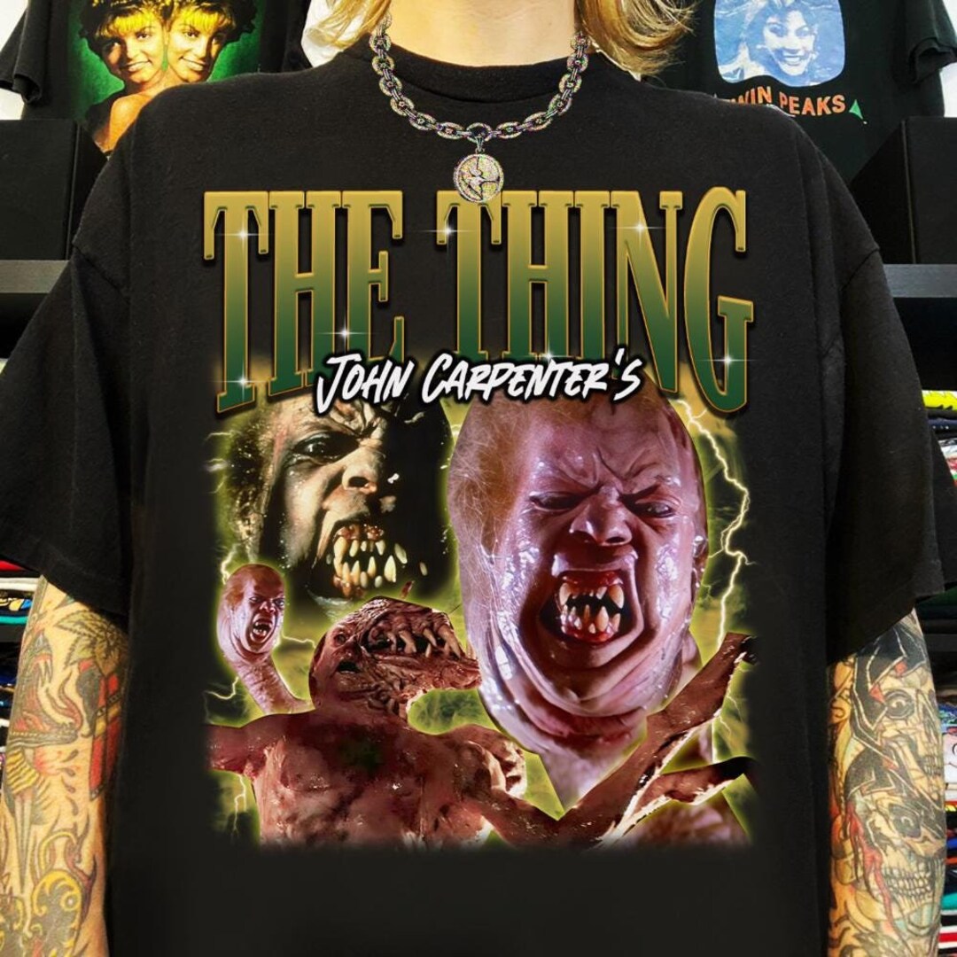 The Thing Shirt, Halloween Horror Shirt,horror Movie T Shirt,scary ...