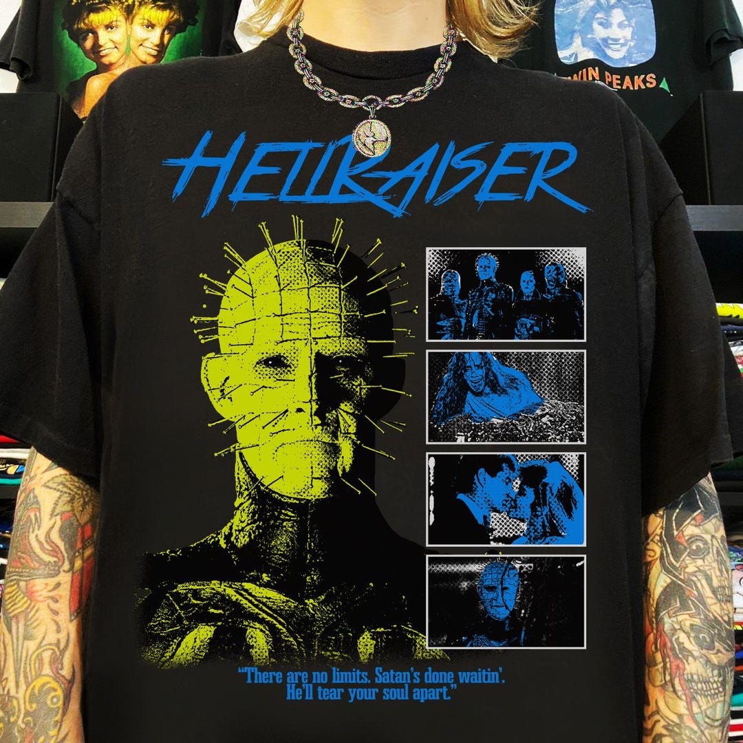 Hellraiser 1987 Shirt-80s Horror Shirt,retro Movie Shirt,vintage Movie ...