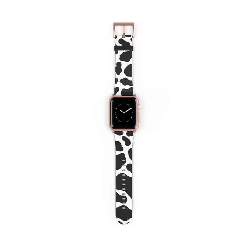 Cow Print Watch Band - Etsy