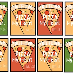 You Have A Pizza My Heart - Gift Tag - Etsy