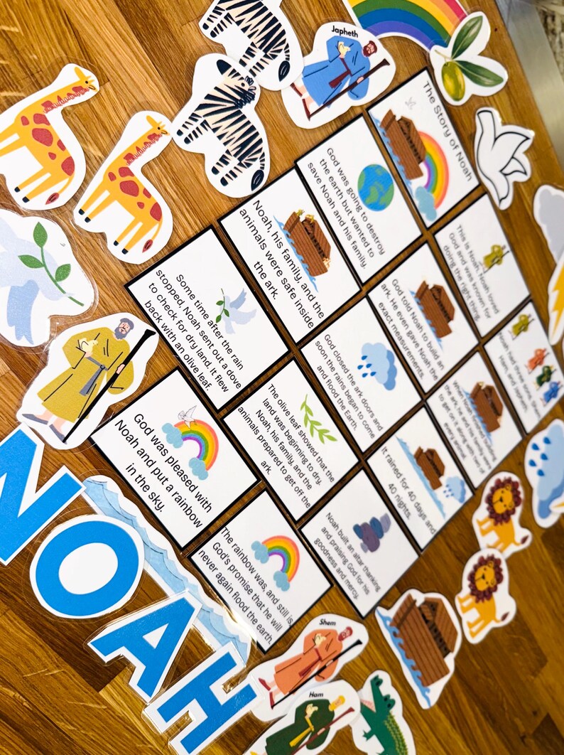 Story of Noah - Simplified - INSTANT DOWNLOAD - Etsy