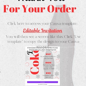Diet Coke Themed Invite - INSTANT DOWNLOAD - Etsy