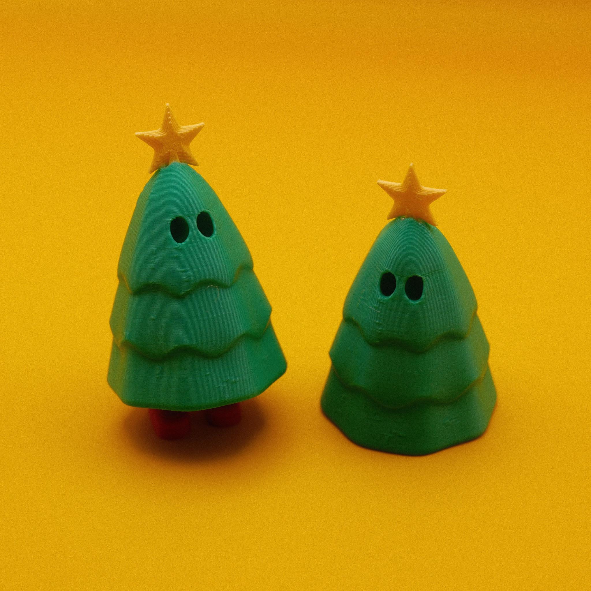 Christmas Tree Fidget Toys 3D Printed Keyring Fidget Bag Charm Fidget ...