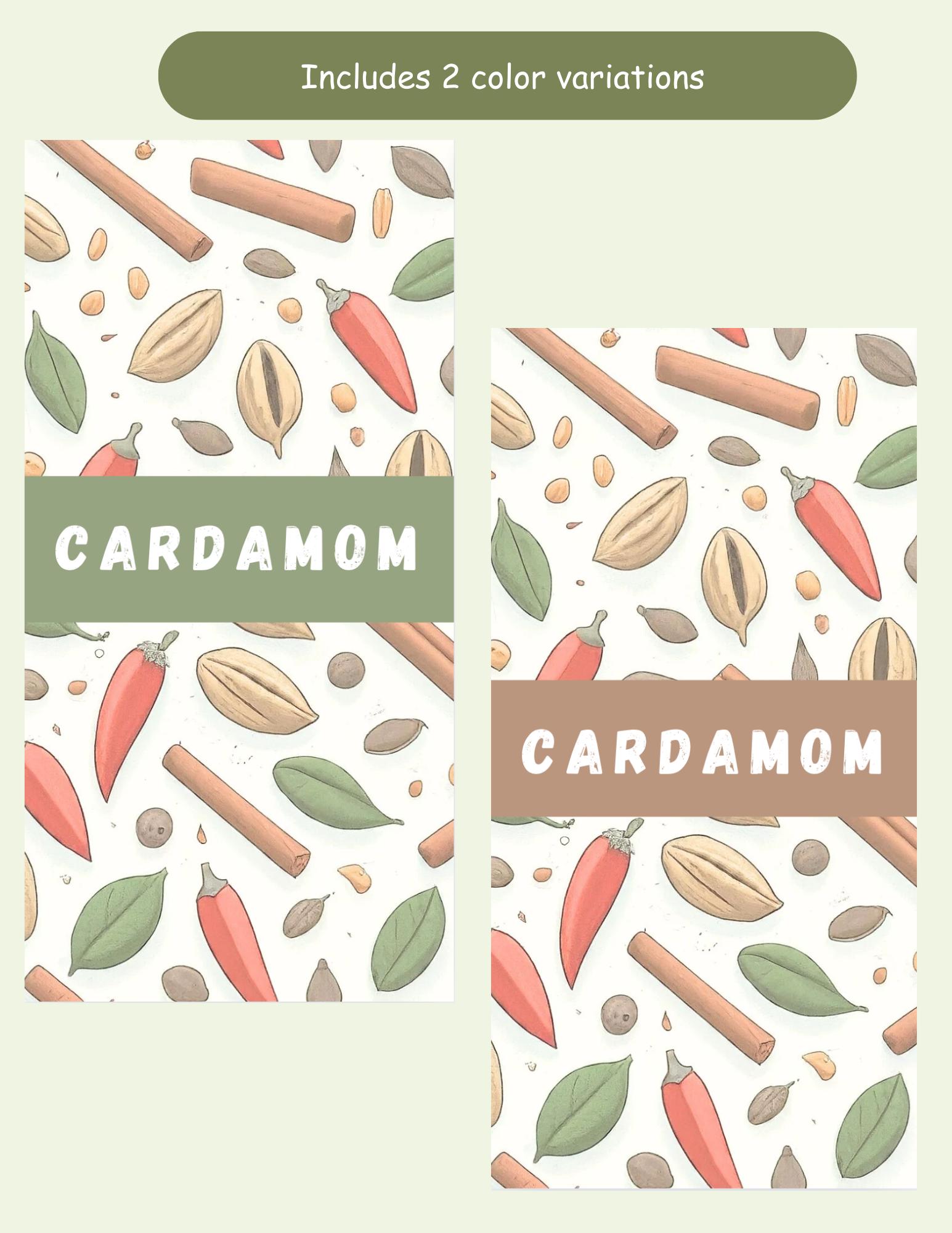 Indian Spice Labels - Etsy