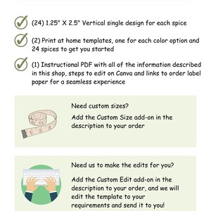 Indian Spice Labels - Etsy