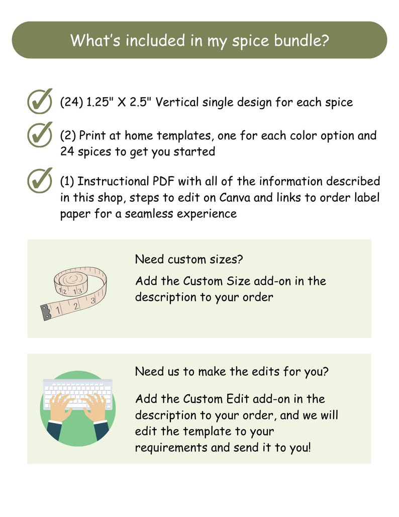 Indian Spice Labels - Etsy
