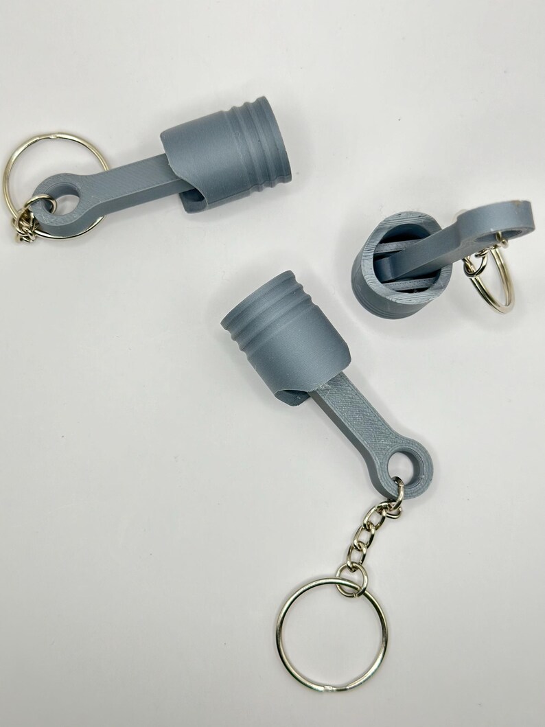 3D Printed Piston Keychain, Car Truck Lover Gift - Etsy