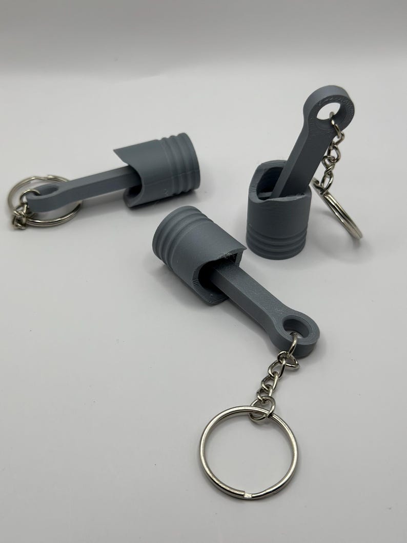 3D Printed Piston Keychain, Car Truck Lover Gift - Etsy