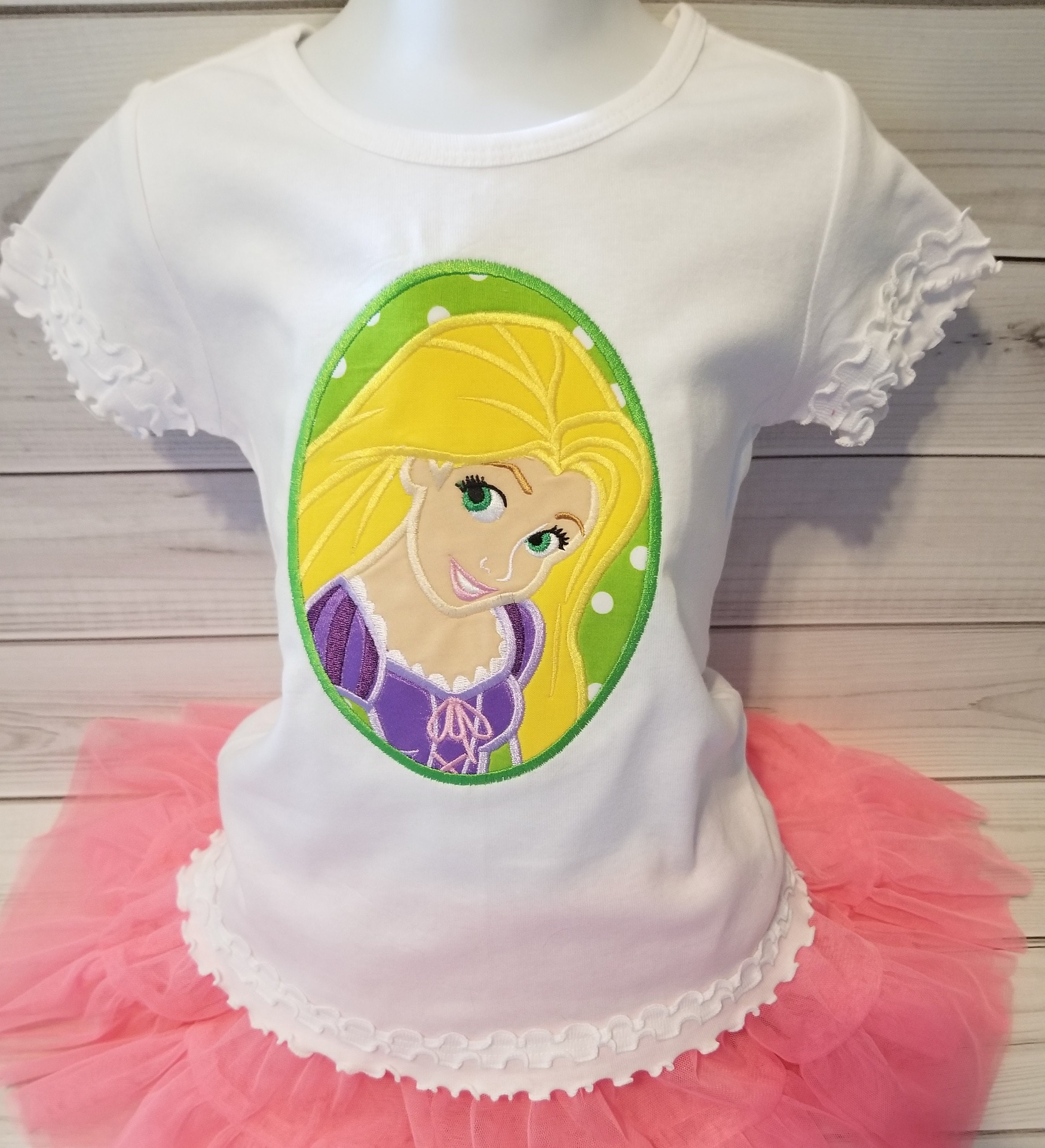 Princess Rapunzel Tangled Cameo Long Hair Birthday Vacation | Etsy