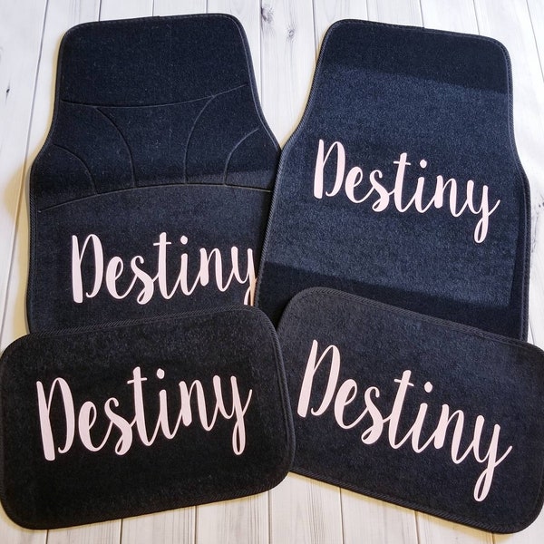 Monogrammed Car Mats - Etsy