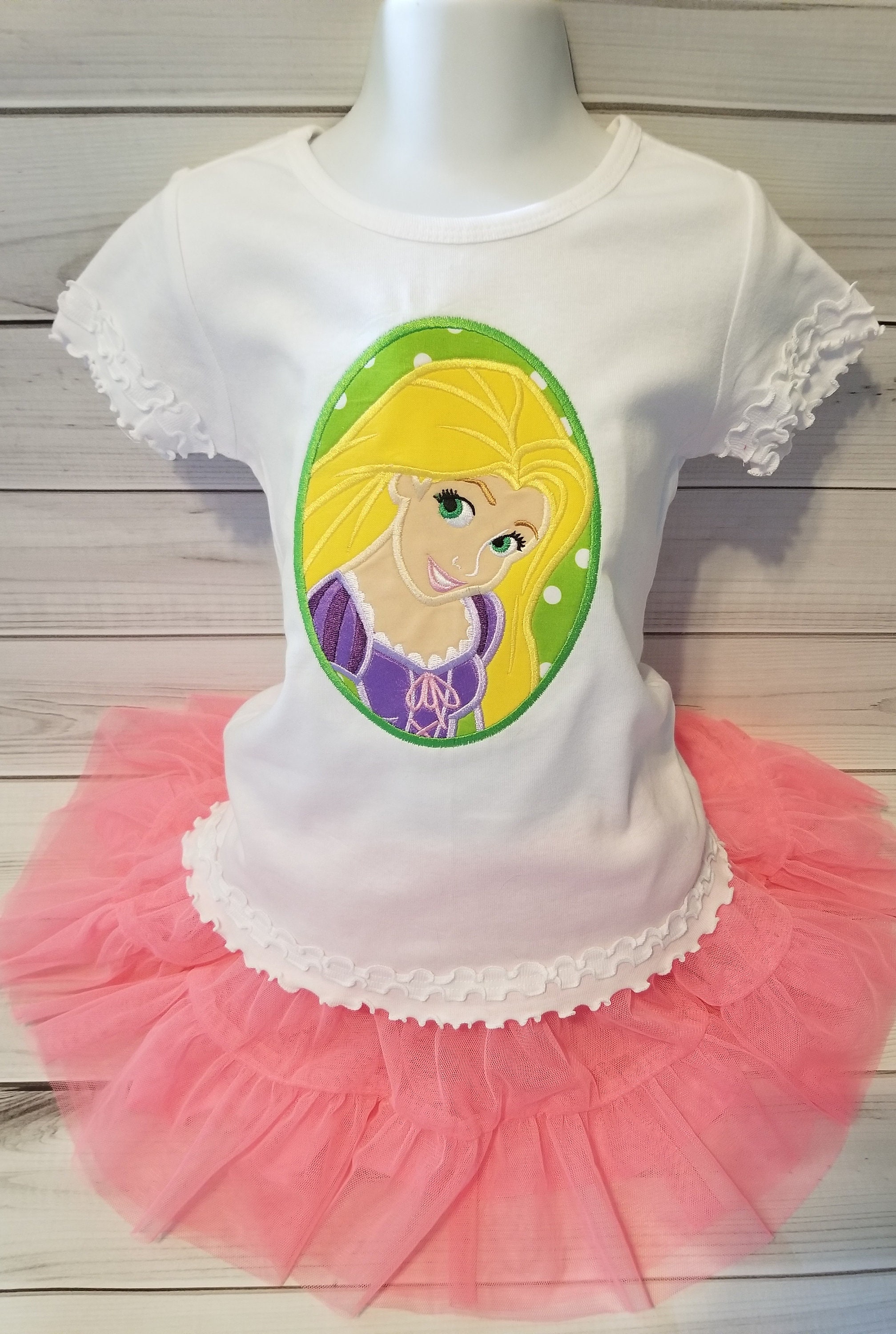 Princess Rapunzel Tangled Cameo Long Hair Birthday Vacation | Etsy