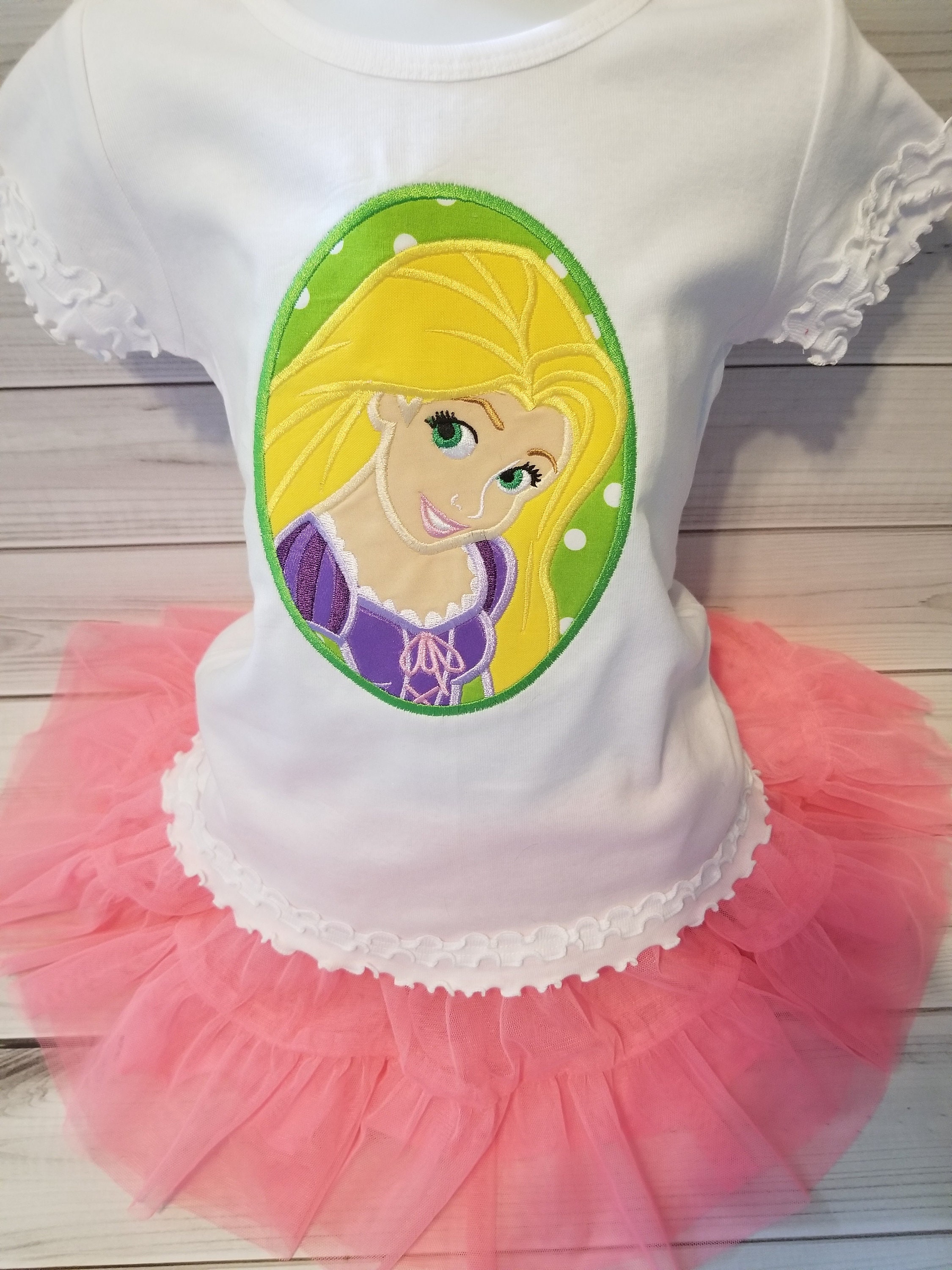 Princess Rapunzel Tangled Cameo Long Hair Birthday Vacation | Etsy