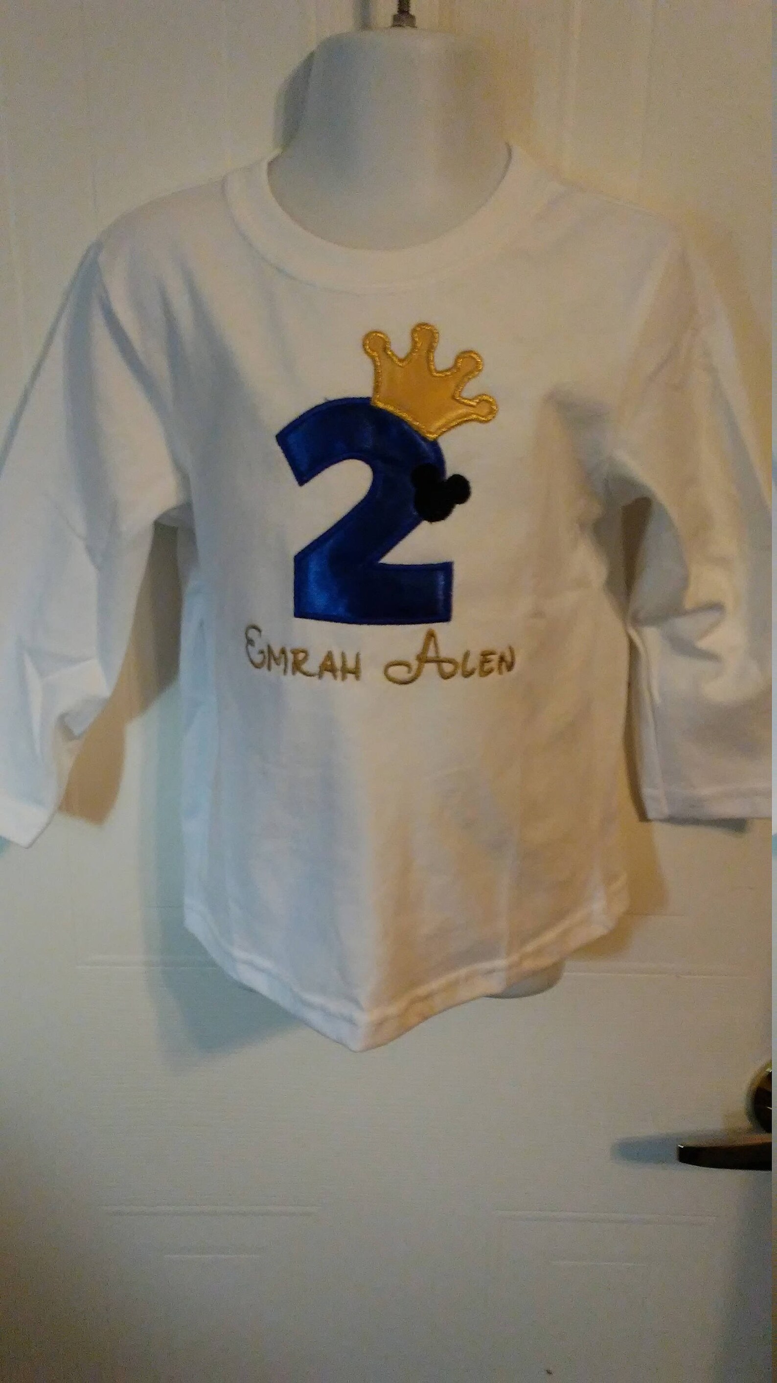 Royal Blue Mouse Prince King Crown Birthday 1st2nd3rd Party - Etsy