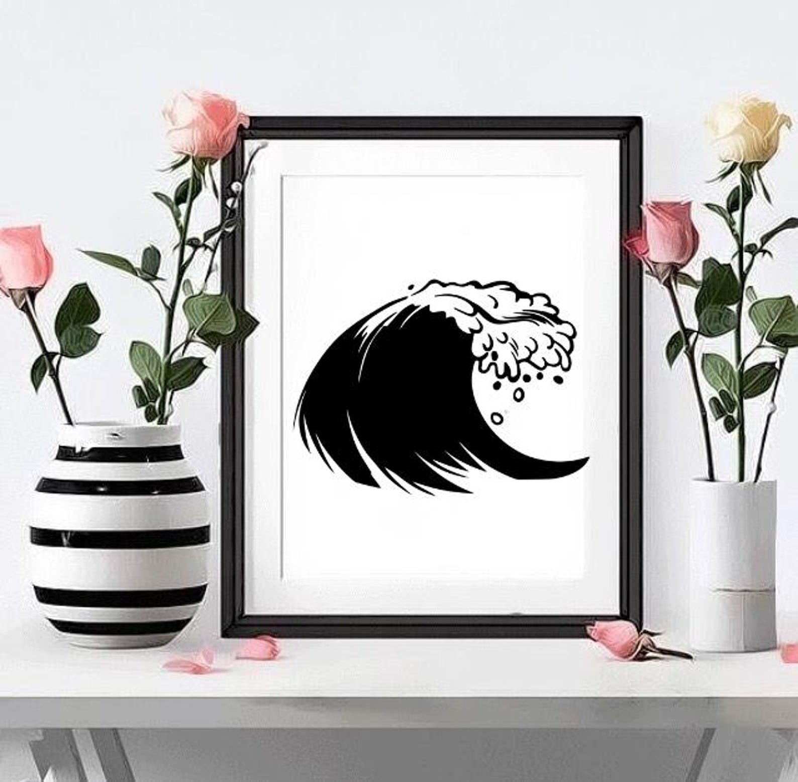 Wave Svg Bundle, Waves Svg, Summer Svg, Waves Cut Files for Circut ...