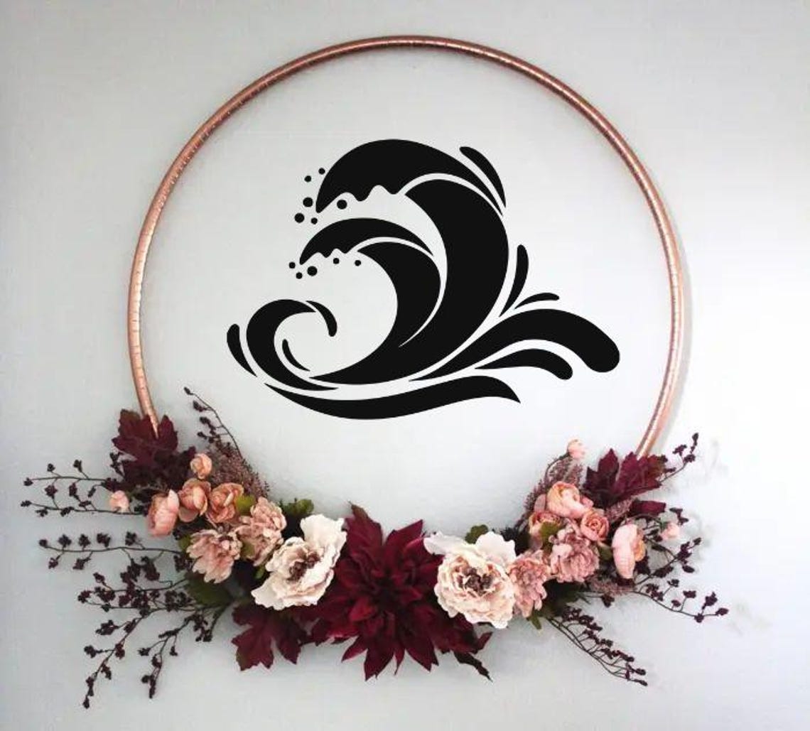 Wave Svg Bundle, Waves Svg, Summer Svg, Waves Cut Files for Circut ...