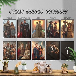 Personalized Viking Portrait, Custom Norse Warrior Art, Medieval ...